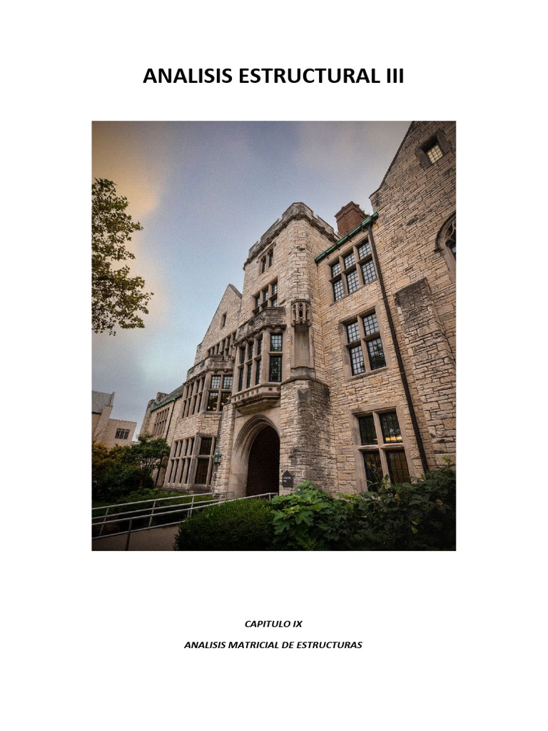 Introduccion Metodo de Rigidez | PDF | Matriz (Matemáticas) | Rigidez