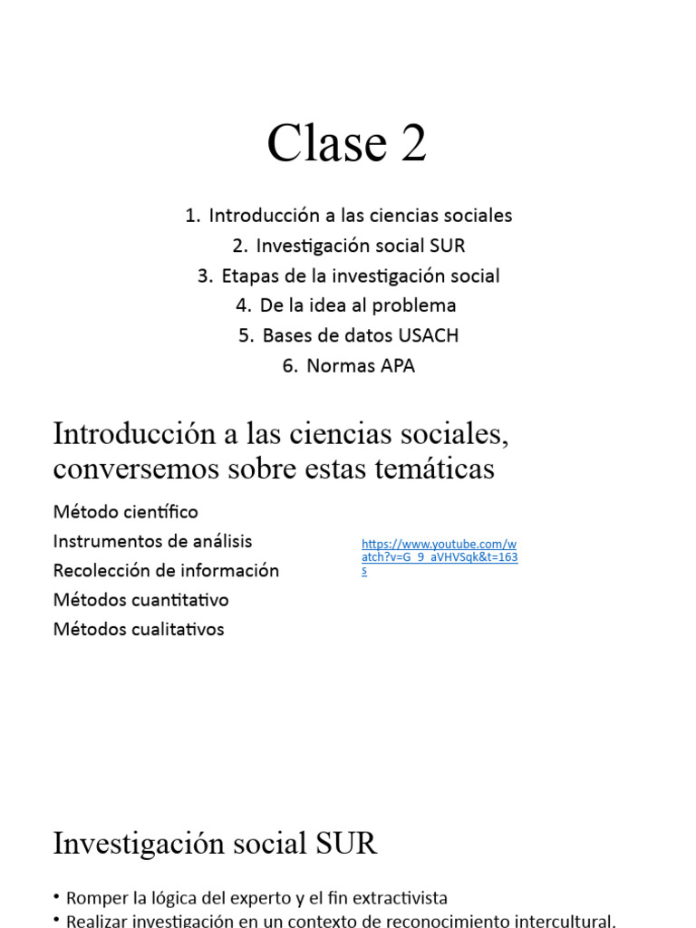 Clase 2 Procesos 260324 | PDF | Investigación social | Cognición