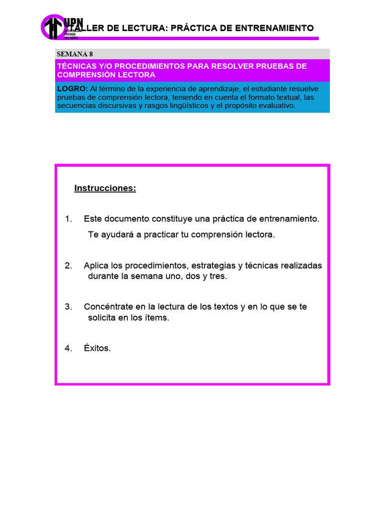 Sem 8 - Daniela Condor Sánchez | PDF | Comprensión lectora | Gobierno