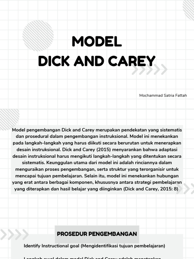 Dick and Carey | PDF