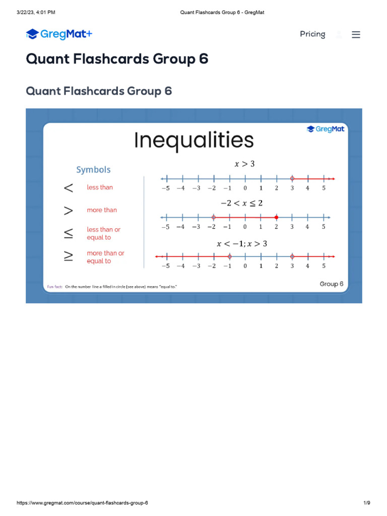 Quant Flashcards Group 6 - Word | PDF