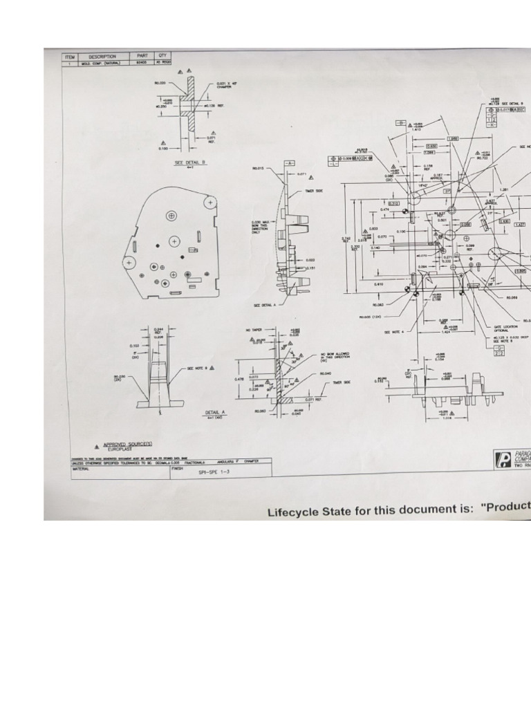 08.QA-NPD-08 - Sani Mold - Cover Timer Side - 32981-E | PDF