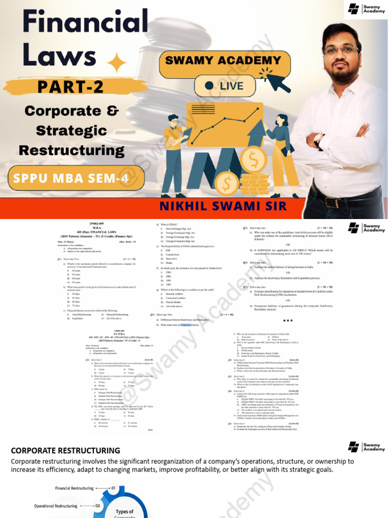 Financial Laws PPT 2 PDF | PDF | Bankruptcy | Debt