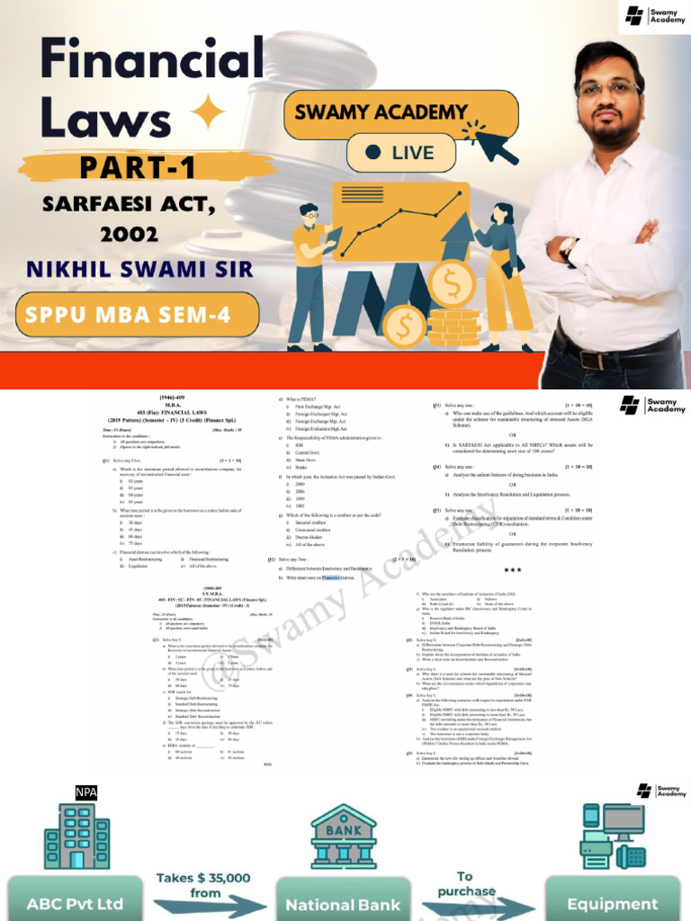 FINANCIAL LAWS pdf-3 | PDF | Loans | Security Interest