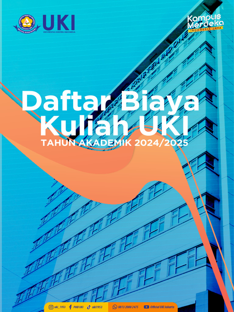 Pricelist Biaya Kuliah UKI 2024-2025 Plus RPL | PDF