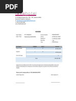 Nota Travel dan Invoice Contoh | PDF