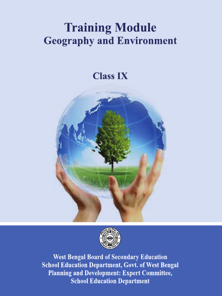 SSA Tranning Module Geography Class IX English Version Total Book 22.07 ...