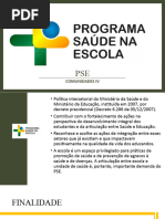 Ações do PSE 2025 nas Escolas | PDF