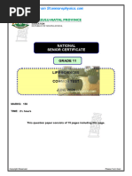 Grade 11 Term 4 Controlled Test | PDF | Sphere | Mathematics