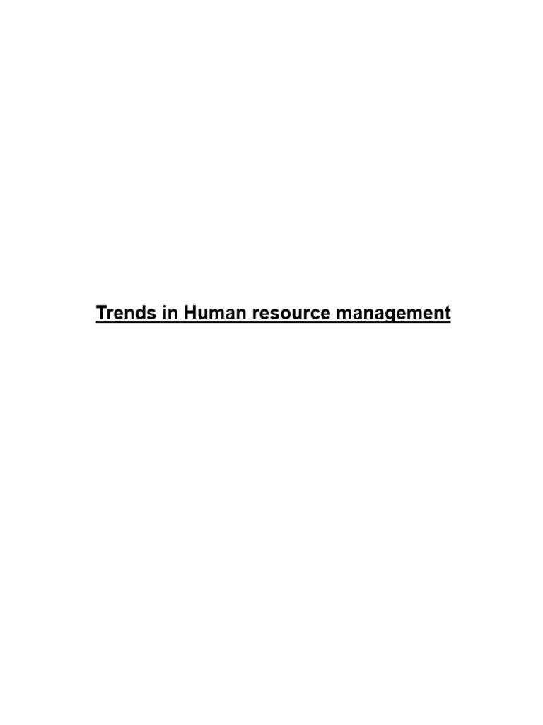 HRM Unit-1 | PDF | Human Resource Management | Analytics