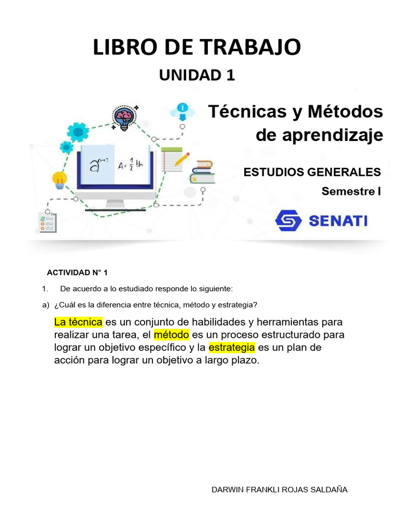 Spsu-861 - Librodetrabajo - U001 Darwin Frankli Rojas Saldaña | PDF