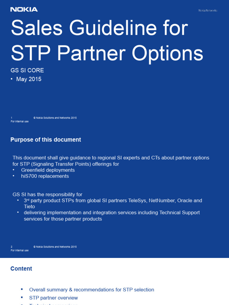 SI Recommendation For Signaling Transfer Points (STP) | PDF | Cloud ...