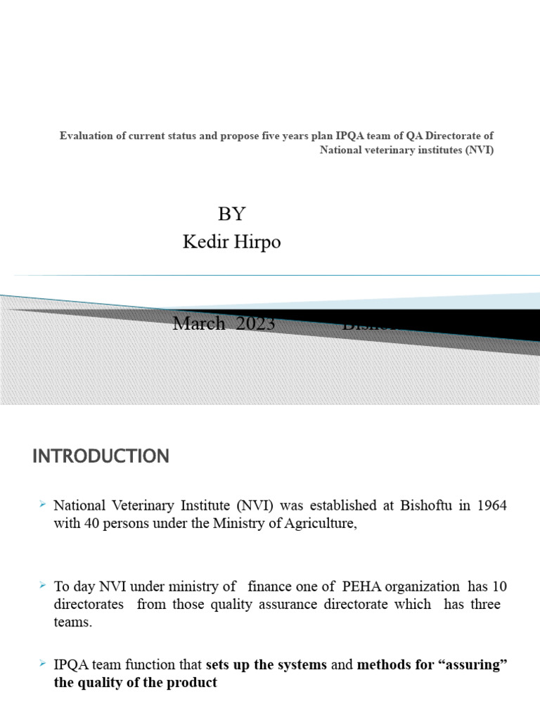 Ipqa PP | PDF | Quality Assurance | Vaccines Ipqa PP | PDF | Quality Assurance | Vaccines