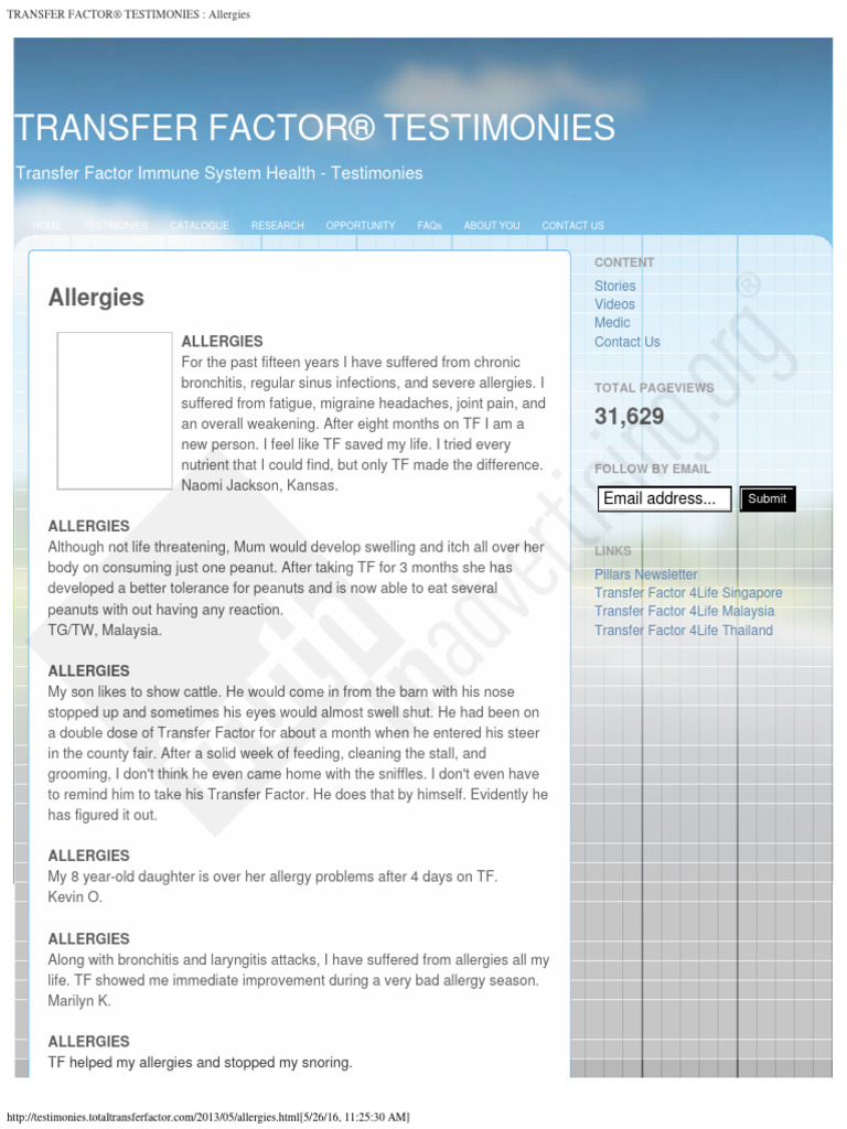 Allergies 1 | PDF | Allergy | Epidemiology
