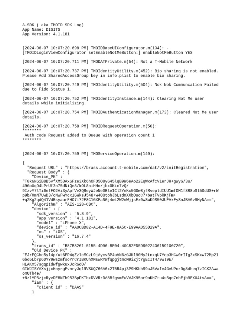 Digits Tmolog | PDF | Ios | Mobile Computers