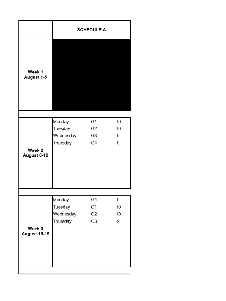 Clep Schedule Super Final | PDF
