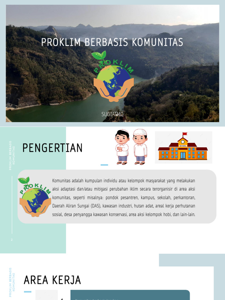 ProKlim: Komunitas Mitigasi Iklim | PDF