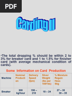 Carding Process Overview and Techniques | PDF | Wire | Manufactured Goods