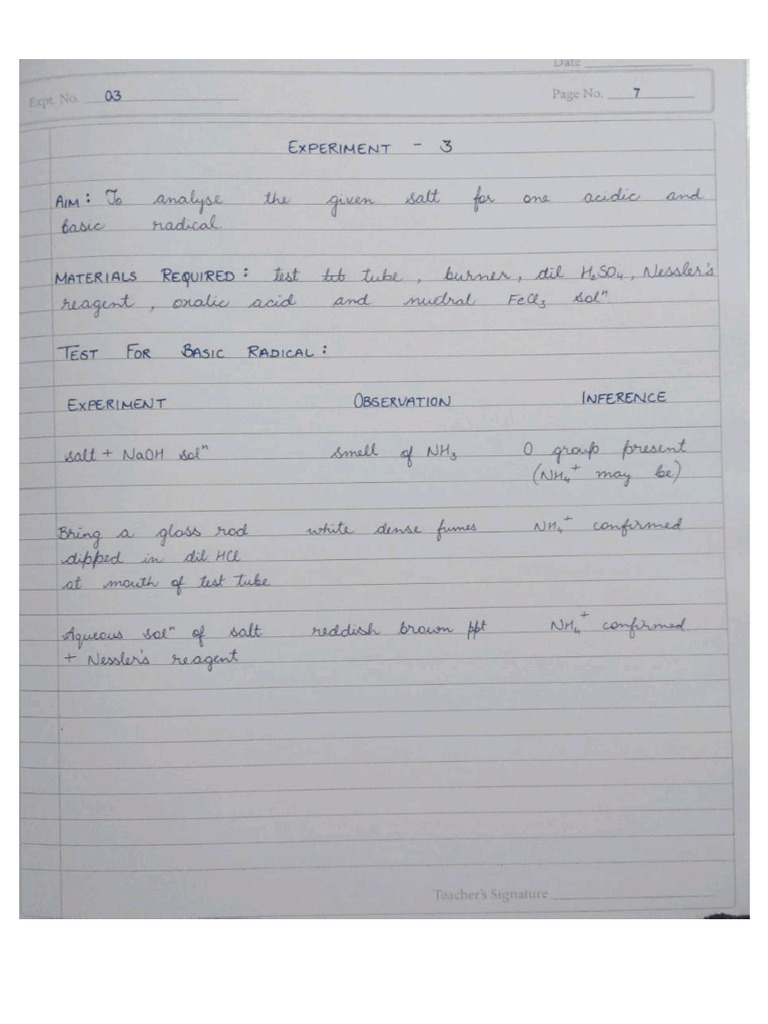 Practical Chems | PDF