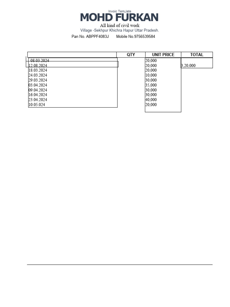 Furkan Letter Head | PDF