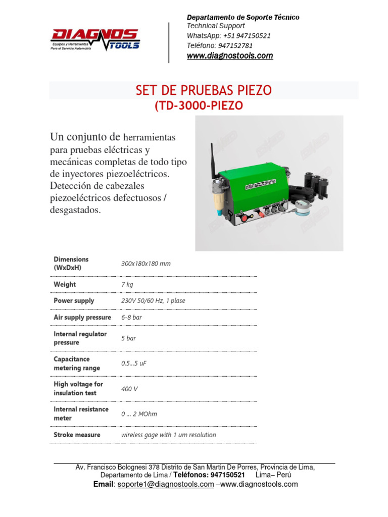 Piezo Tester | PDF | Electricidad | Ingenieria Eléctrica