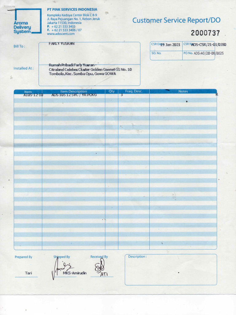 CSR - Farly Yusran | PDF