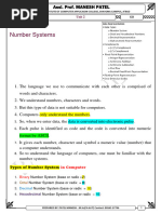 Class 11 Cs Ch2 - Data Representation - Notes | PDF | Character ...