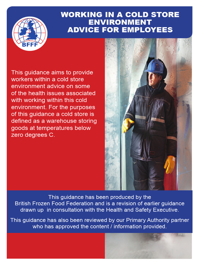 Working in A Coldstore Environment | PDF | Hypothermia | Occupational ...