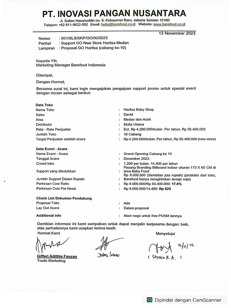 SKP Branding Haritsa Medan | PDF