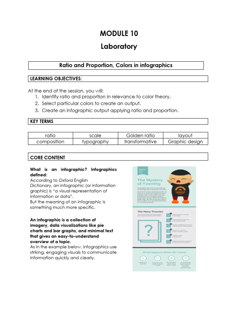 MODULE 10 - Ratio and Proportion in Color - Laboratory | PDF ...