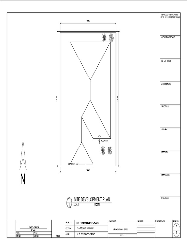 One Storey Residential Building | PDF | Buildings And Structures | Housing