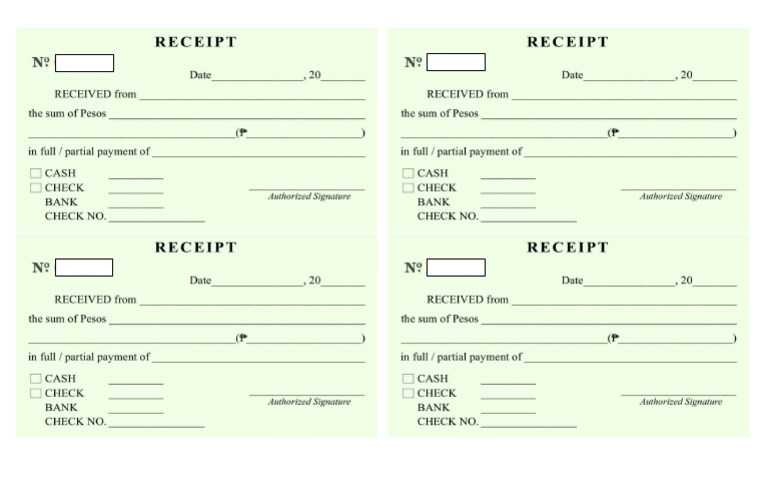 Receipt | PDF