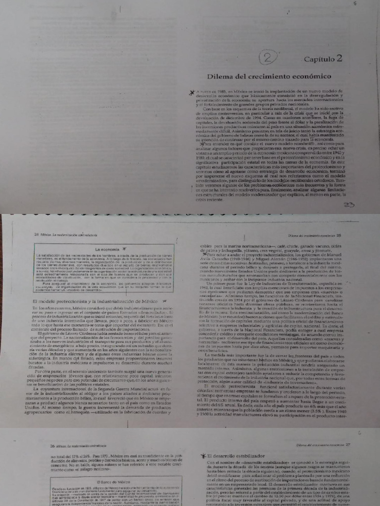 Lectura 2 Dilema del crecimiento econ-mico (Cap-tulo 2).pptx | PDF