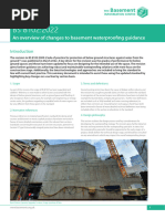 BS 8102 2022 Protection of Below Ground Structures Against Water | PDF
