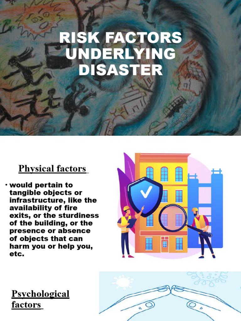 A.3 Risk Factors Underlying Disasters | PDF | Psychology | Behavioural ...