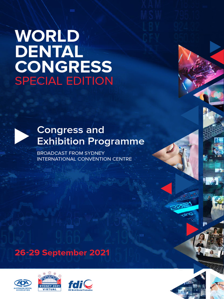 Congress and Exhibition Programme | PDF | Dentistry | Dentist