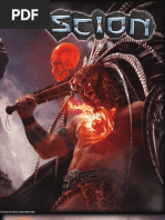 Scion Character Sheet | PDF | Role Playing Games | Leisure