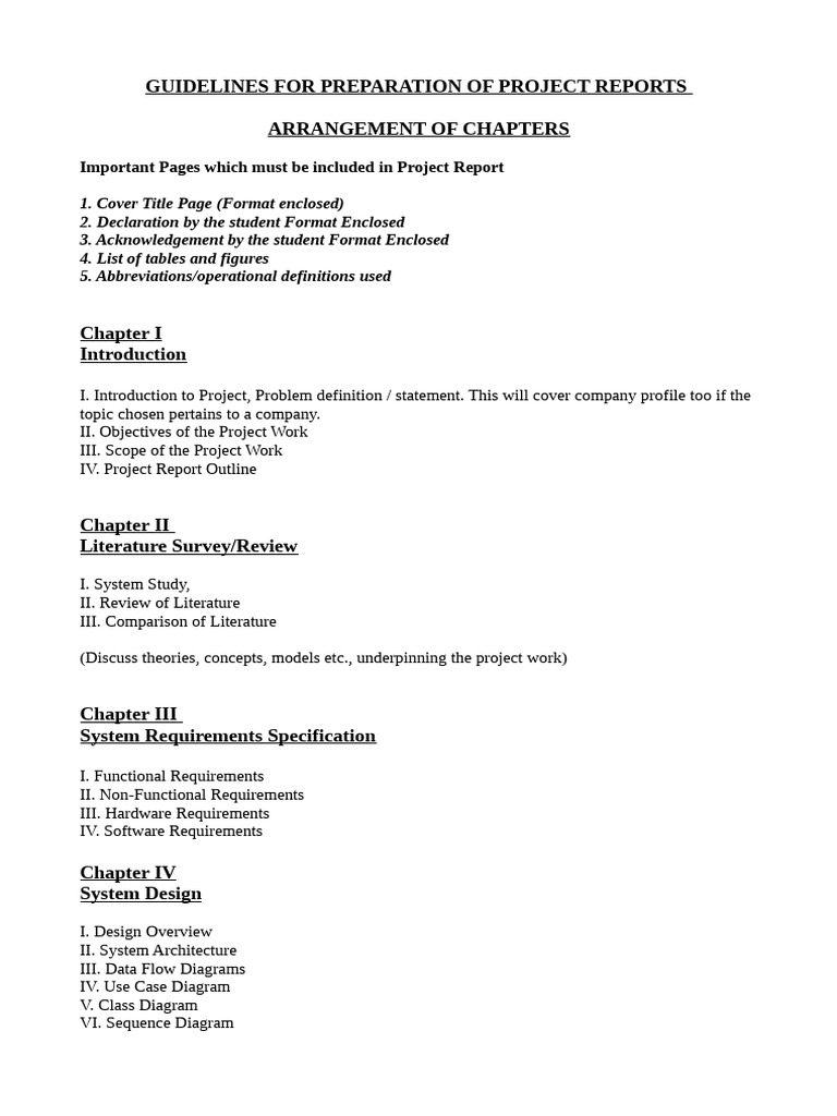 Project Format Uom Bca Mca Msit | PDF | System | Computing