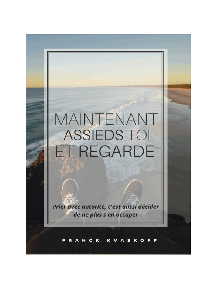 Maintenant Assieds Toi Et Regarde | PDF | Shabbat | Dieu