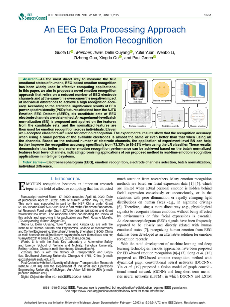 An_EEG_Data_Processing_Approach_for_Emot (1) | PDF | Electroencephalography | Deep Learning