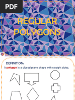 Constructing Regular Polygons Guide | PDF | Circle | Polygon