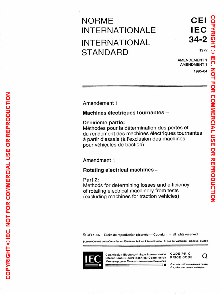 Iec60034-2-Amd1 (Ed3 0) B Img | PDF | Freedom Of Expression Law ...