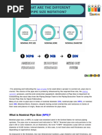 Conversion Table DN To Inch (NPS) For Measuring Pipe Diameters | PDF ...