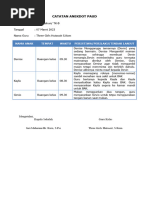 Buku Catatan Anekdot Anak Didik | PDF