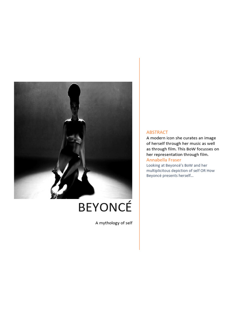 Beyoncé_BOW | PDF | Beyoncé | Intertextuality