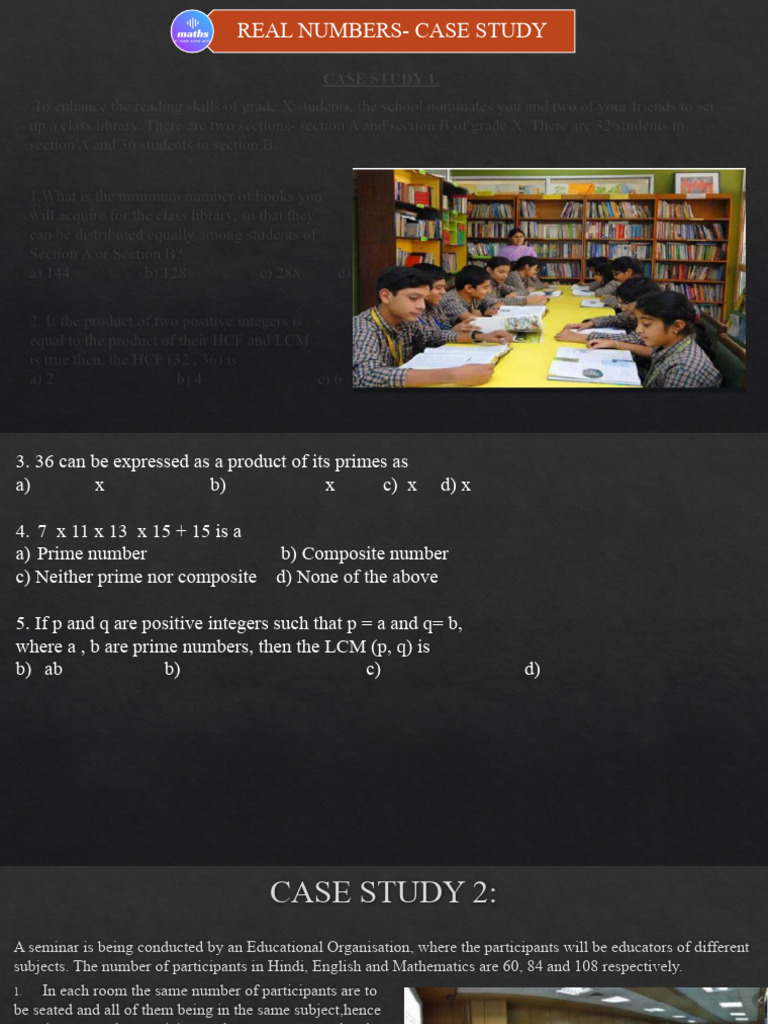 Std. X (case study)-1 | Download Free PDF | Factorization | Polynomial