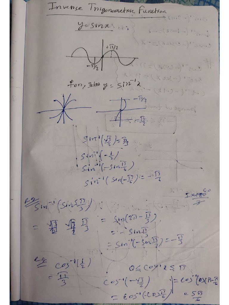 Inverse Trigonometry | PDF