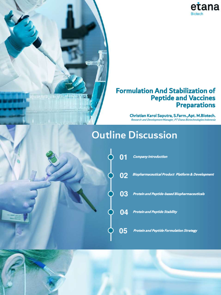 Peptide Formulation and Stability Insights | PDF | Pharmaceutical ...