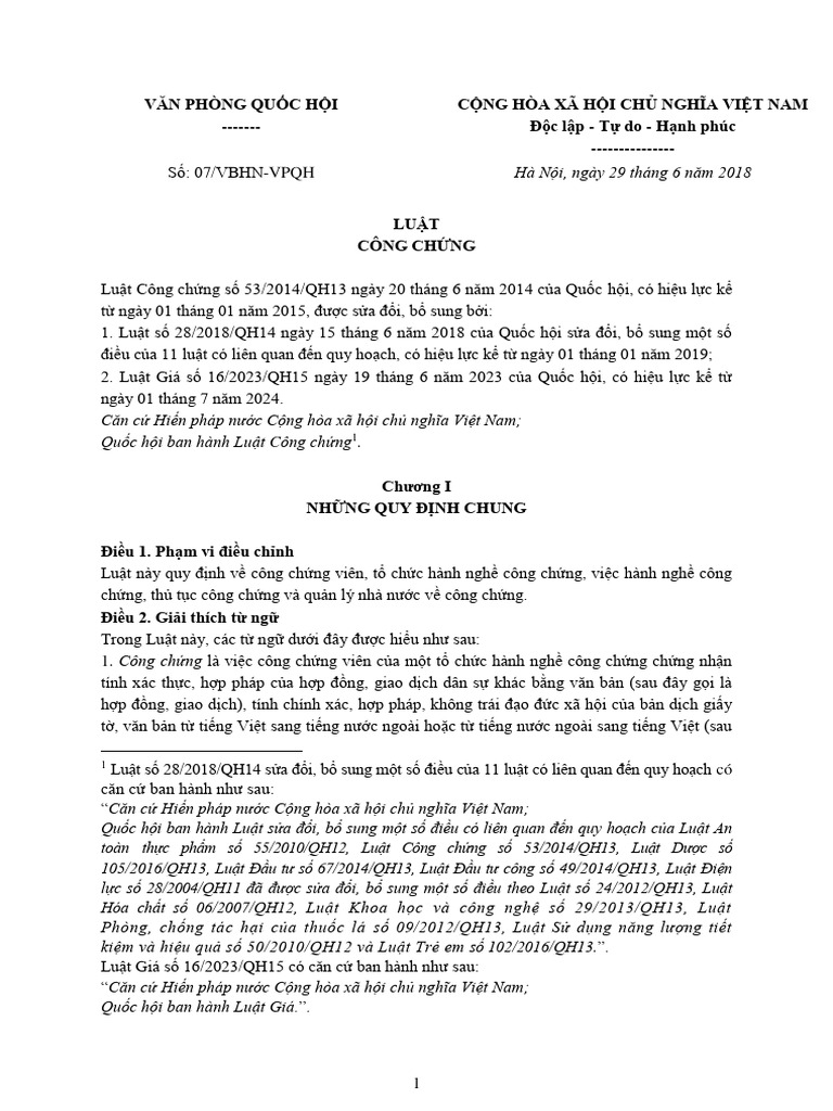 HỆ THỐNG VBPL MÔN BỔ TRỢ TƯ PHÁP | PDF