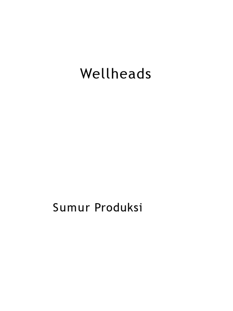 wellhead | PDF | Casing (Borehole)